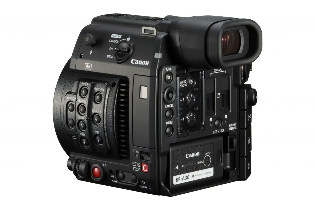Nuova videocamera Canon Cinema EOS C200 in tour per l’Italia