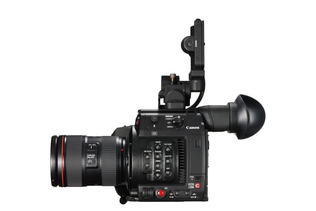 Nuova videocamera Canon Cinema EOS C200 in tour per l’Italia
